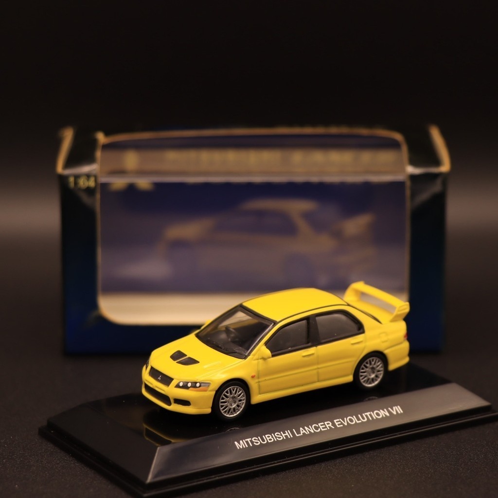 1/64 Autoart AA Mitsubishi EVO 7th Generation Yellow Combined | Shopee ...