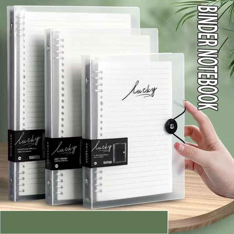 Replaceable Binder Notebook Refillable B5/A5 Loose Leaf Refill Binder ...