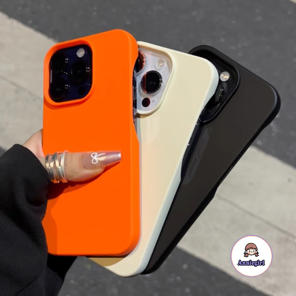 Simple Solid Color Matte Silicon Phone Case for IPhone 11 15 16 Pro Max ...