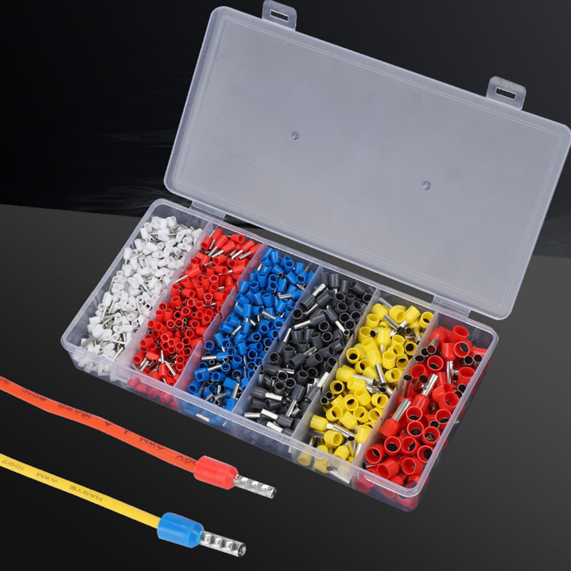 Tube Type Terminal VE Cold Pressing Terminal Wire Crimp Connectors ...