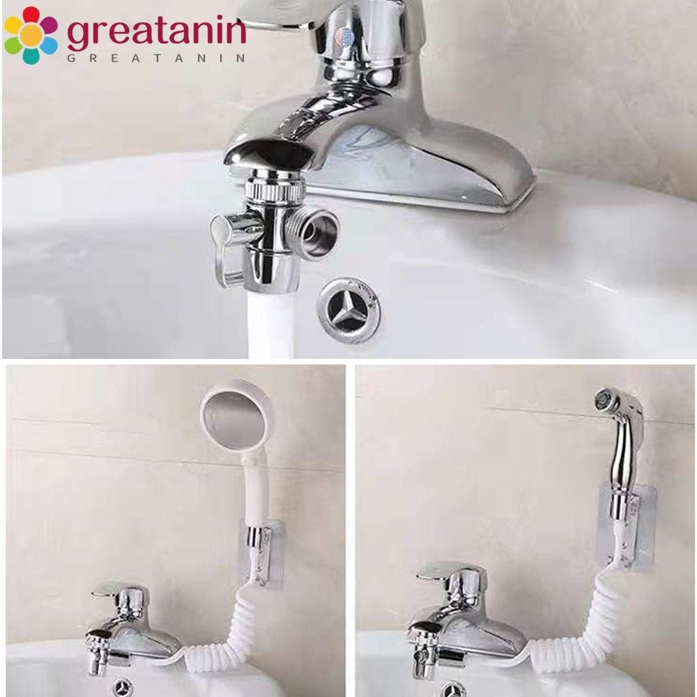 GREATANIN Faucet Adapter, Diverter Valve 2 Way Faucet Valve Diverter ... GREATANIN Faucet Adapter, Diverter Valve 2 Way Faucet Valve Diverter ...