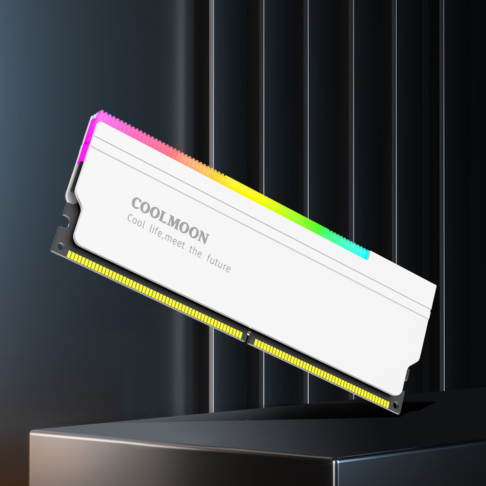 5V-3PIN ARGB RAM Heatsink DDR4 DDR3 Memory Heat Sink for Desktop ...