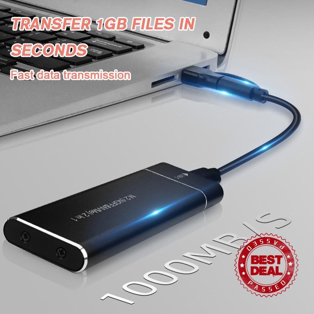 10gbps Usb 31 Type C Dual Protocol M2 Nvmesata Ssd Enclosure External ...