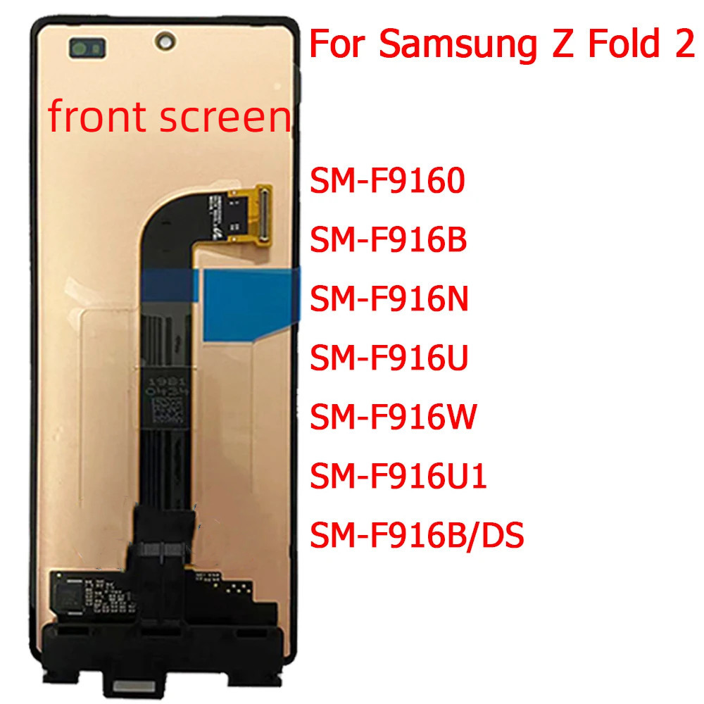 For Samsung Z Fold 4 3 2 LCD Replacement Display External Touch Screen ...
