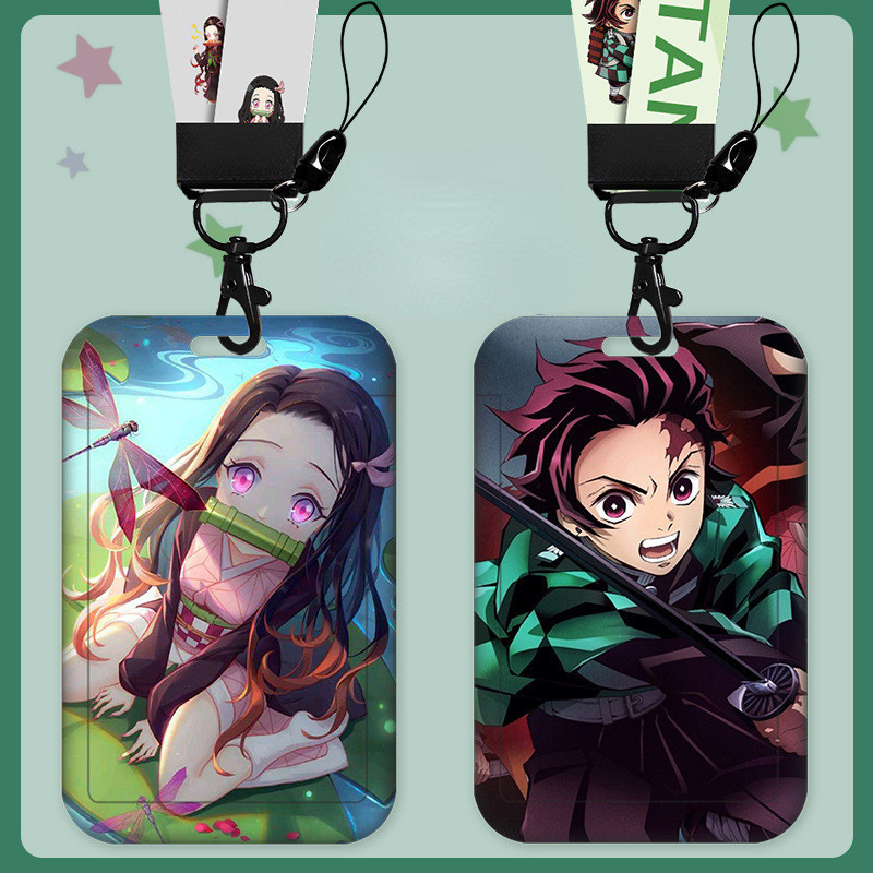 Demon Slayer Card Wallet Nezuko Comic Peripheral Credential Holder ...