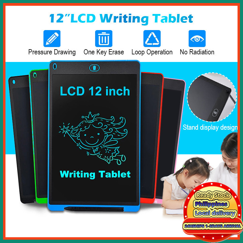 12/8.5 Inch LCD Writing Tablet Writing Board Digital Drawing Portable ...