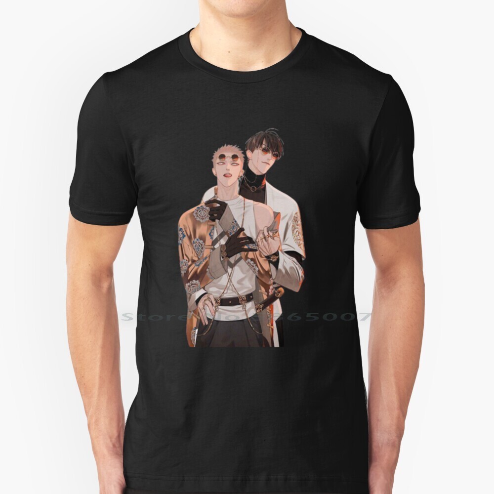 19 Days Manhua He Tian And Mo Guan Shan T Shirt 100% Cotton Bl Manhwa ...
