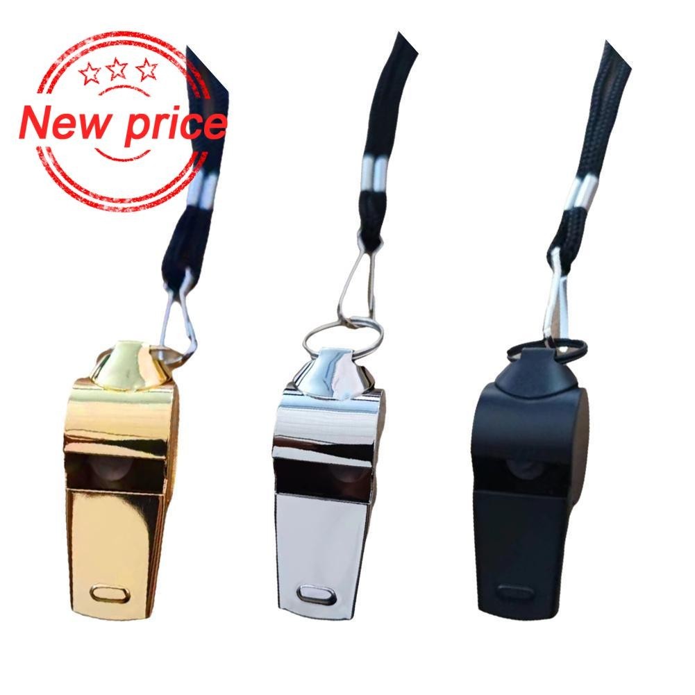 Wisel Stainless Steel Whistle Durable Metal For Referees Rugby Party ...