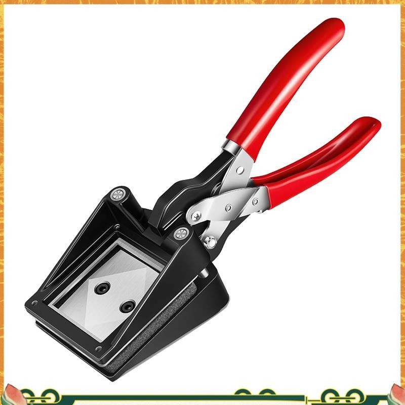 1 PCS Handheld Passport Photo Cutter 2x2 Inch Black Metal Photo ID Die ...