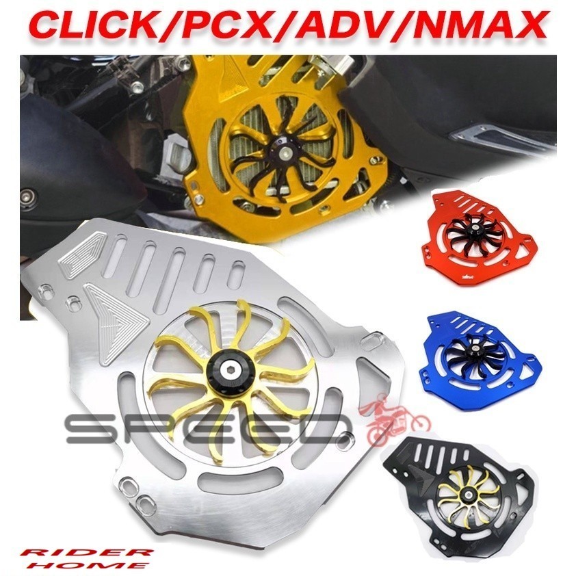RIDER MOTORCYCLE CNC Radiator Cover Thicker style For Click 125 V1 V2 ...