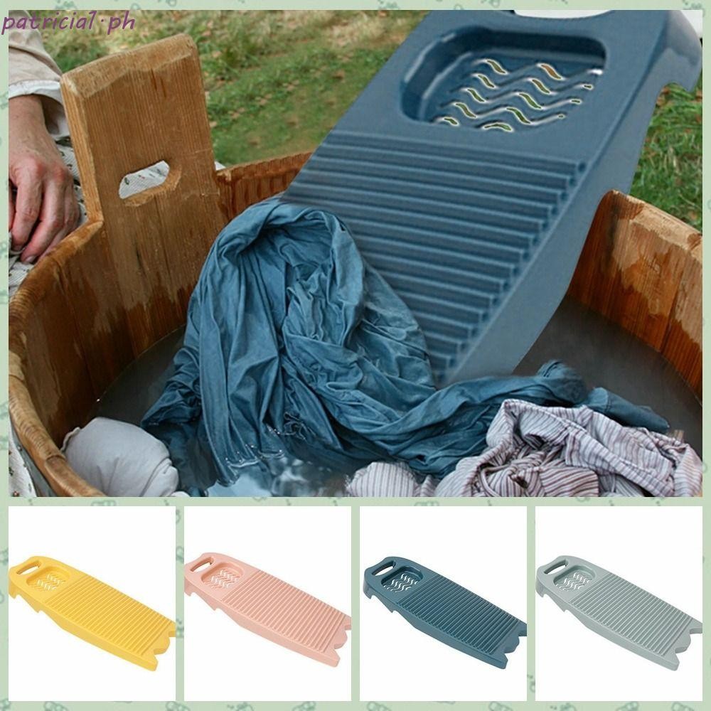 PATRICIA Washing Board, Thicker with Soap Trough Plastics Washboard ...