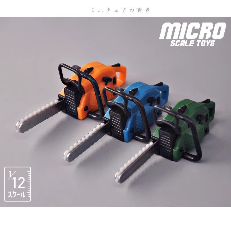 Dollhouse Model 3/40 20cm Doll Soldier Weapon Accessories Chainsaw ...