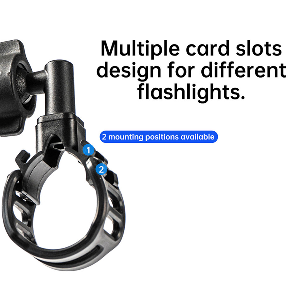 Bicycle Lamp Holder 360 Rotation Handlebar Light Holder for Mountain ...