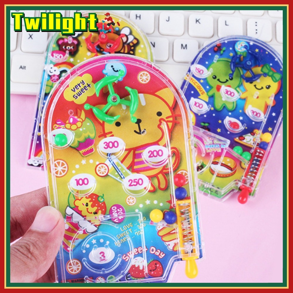[Twilight] Mini Pinball Game Machine Pinball Handheld Maze Ejection ...
