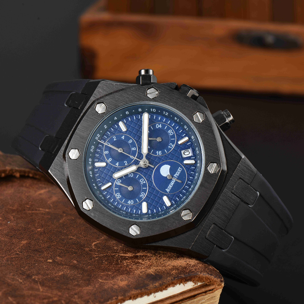 Ap AP Epi New Style Quartz Movement Three-Eye Sun Display Wrist Watch ...