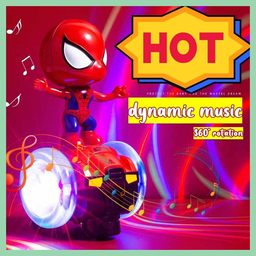 Spider-man-Lp[Robot!KE)Toys/x$For^I$Boys^gm$electric^qI$^qH$dynamic^Li ...