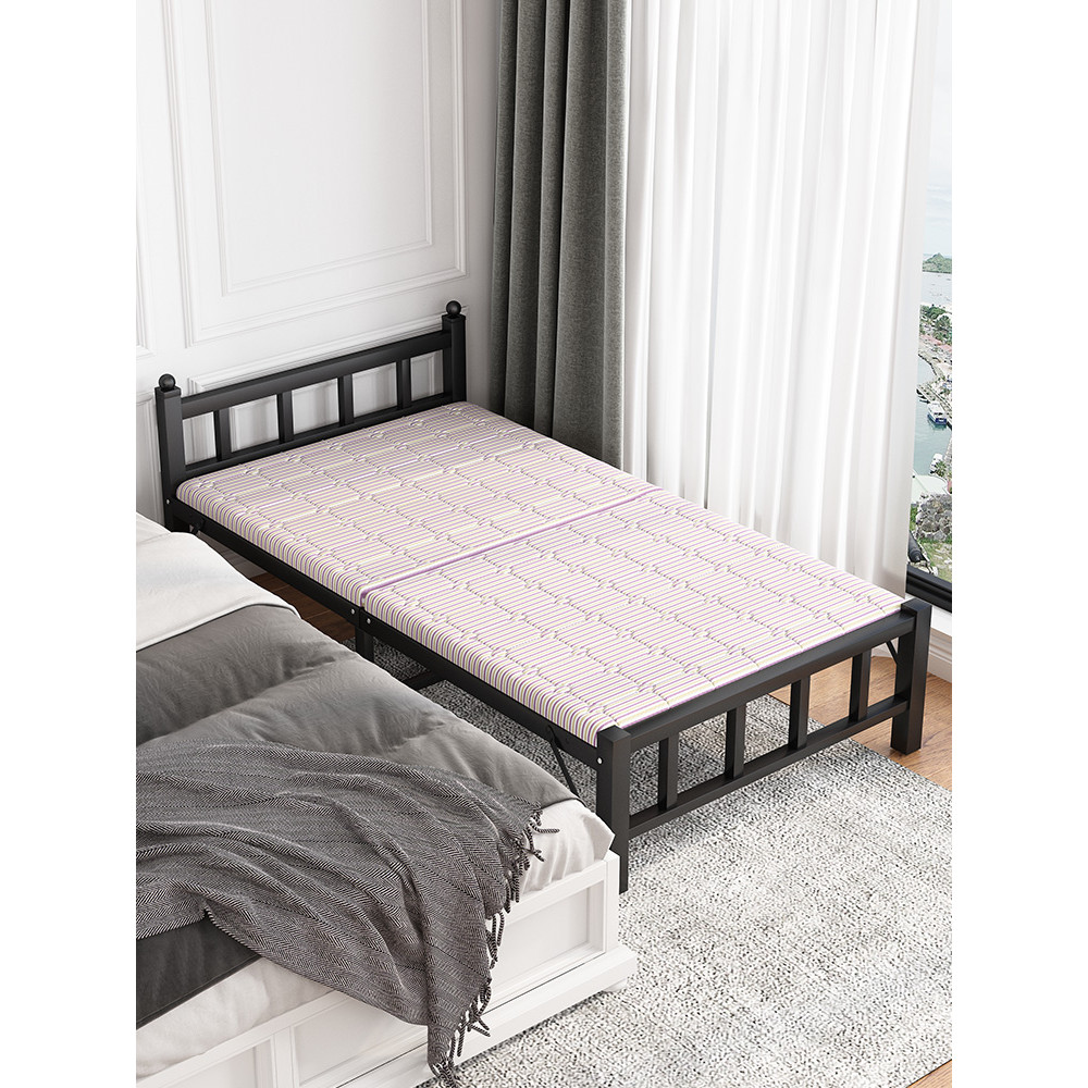 Folding Bed Single Household Bed for Lunch Break Office Noon Break Bed ...