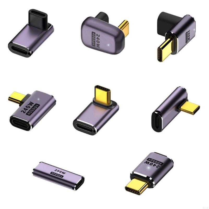 High-performance Type C Female to Type C Male 40Gbps Fast Data Adapter ...