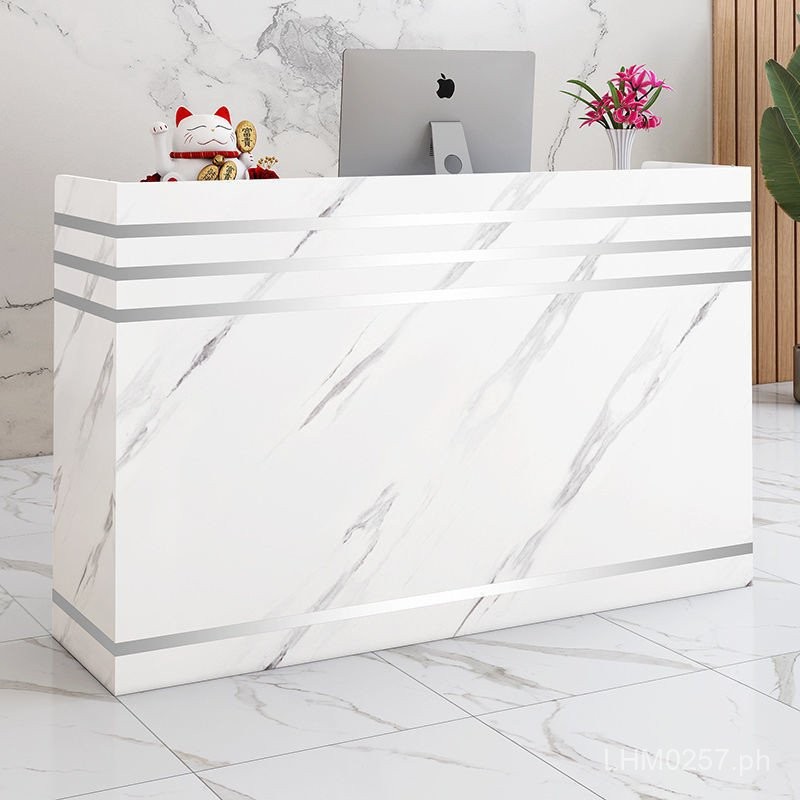 Company Reception Desk Front Desk Service Desk Modern Cashier Desk ...