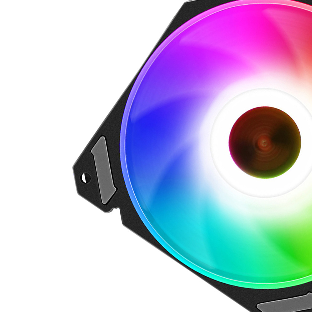 # COOLMOON CPU Cooler ARGB 120mm 4 Pin Radiator Quiet PC Computer Case ...