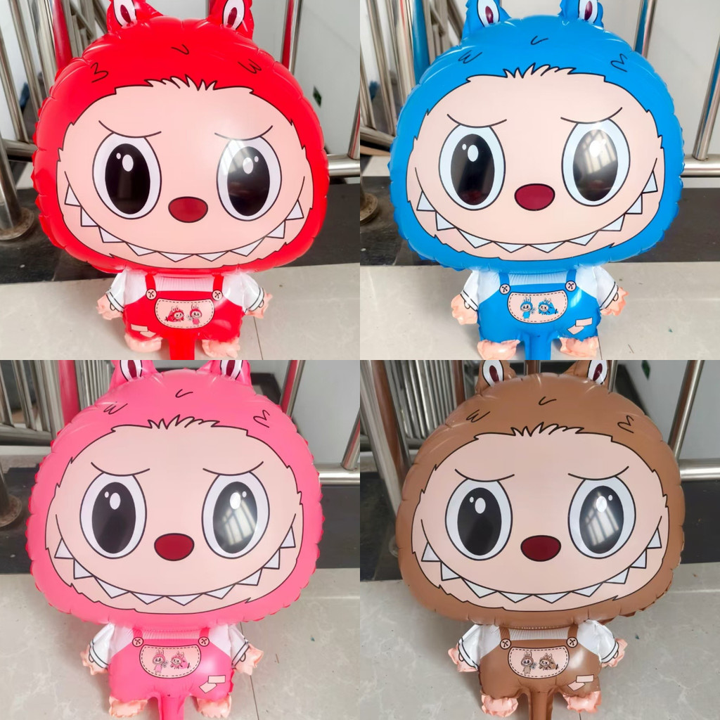 Labubu Balloons Floating Balloons Cartoon Balloon Modeling Balloon ...