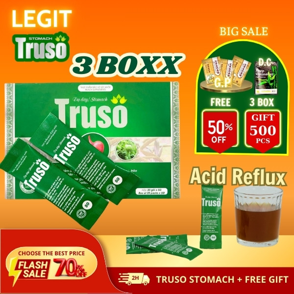 Herbal TRUSO stomach - Suitable for people with stomach ulcers and ...
