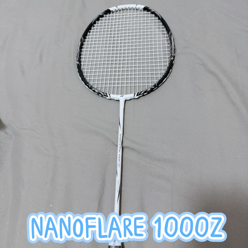 【NEW】YONEX Badminton Racket nanoflare 1000z White Offensive Racket ...
