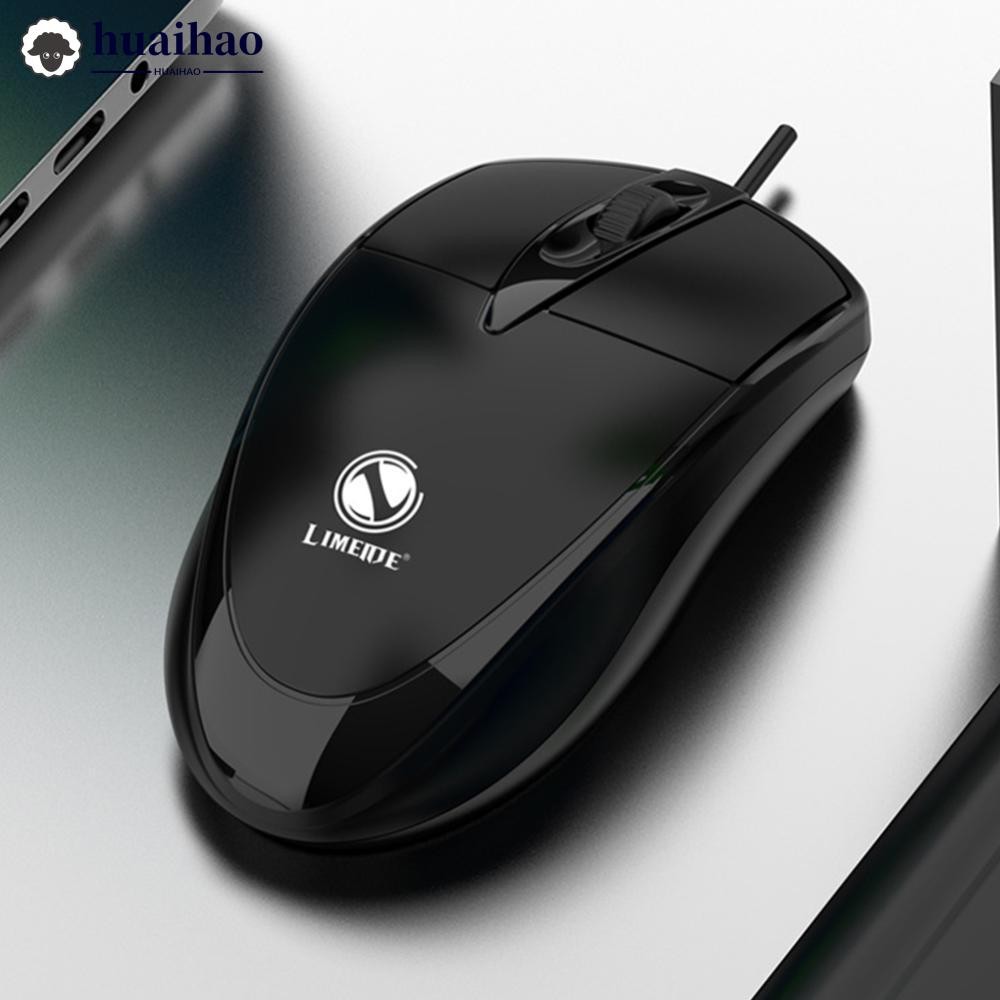 HUAIHAO 301 Wired Mouse Office Gaming Desktop Computer Laptop Business ...