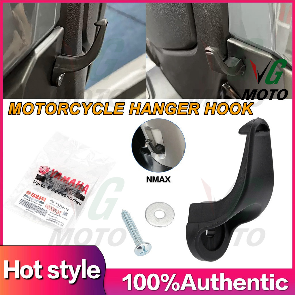 Original MOTORCYCLE HANGER HOOK HELMET HOOK FOR NMAX V2 /MIO i125 ...