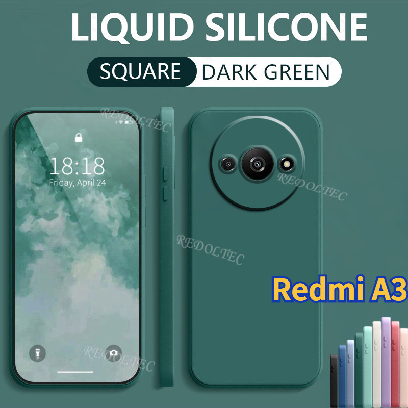 Soft Case Redmi A3 4G Camera Protection Candy Color Casing Xiaomi Redmi ...