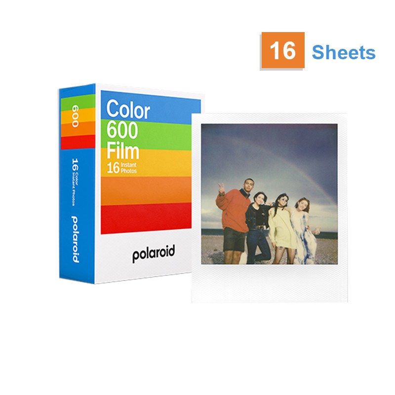 16 Sheets Polaroid Originals Instant 600 Film Color For Onestep2 Instax ...
