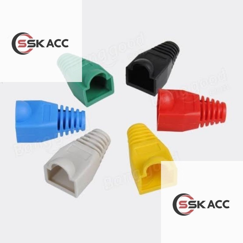 Modular Rubber RJ45 - Plug Boot Cover Protective Connector RJ 45 SSKACC ...