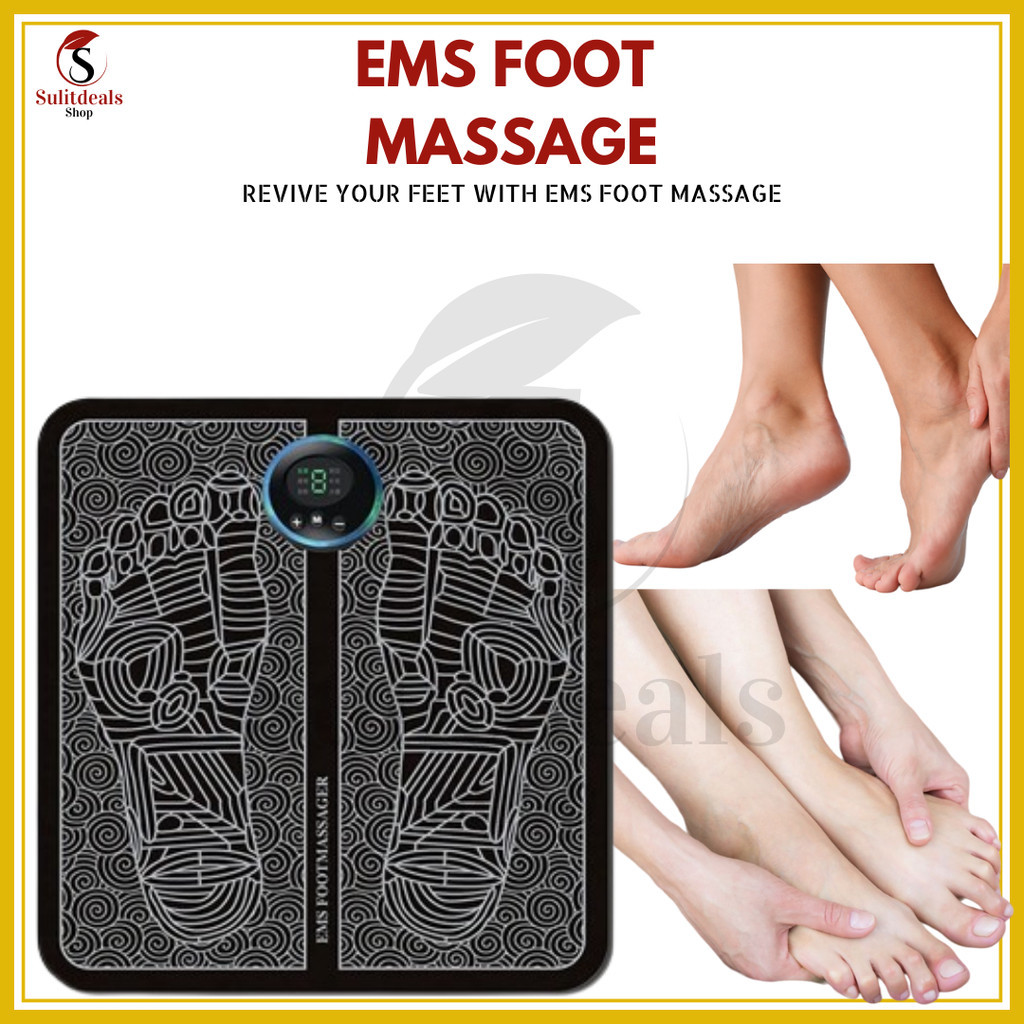Ems Foot massage Japan Electric EMS Foot Massage Pad Relief Fatigue ...