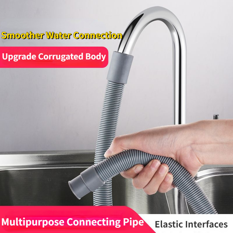 Ripple Hose Water Pipe Connection Faucet Extension Pipe Tap Water ...