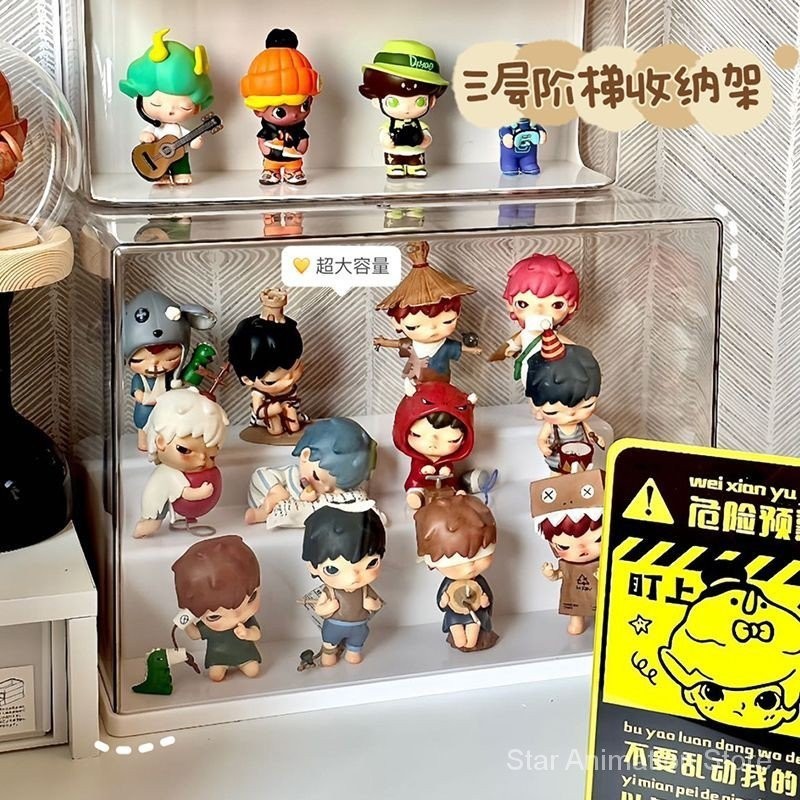 Xiaoye Pop Mart Display Box Blind Box Display Stand Storage Garage Kits ...