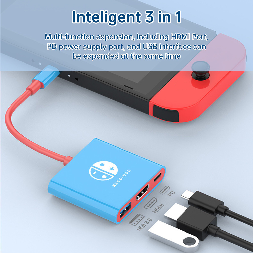 Switch Dock TV Dock for Nintendo Switch Portable Docking Station USB C ...