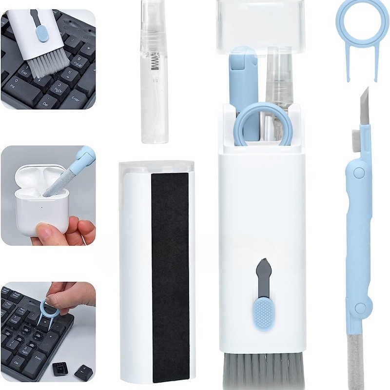 7-in-1 multifunctional computer keyboard cleaning brush, headphone ...