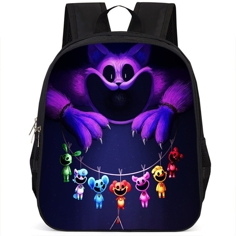 CatNap (Poppy Playtime 3）Backpack Smiling Critters Backpack 书包 ...