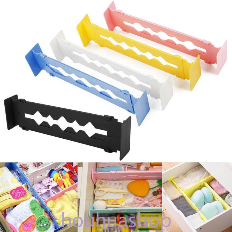 Adjustable drawer dividers for storage bathroom bedroom kitchen ...