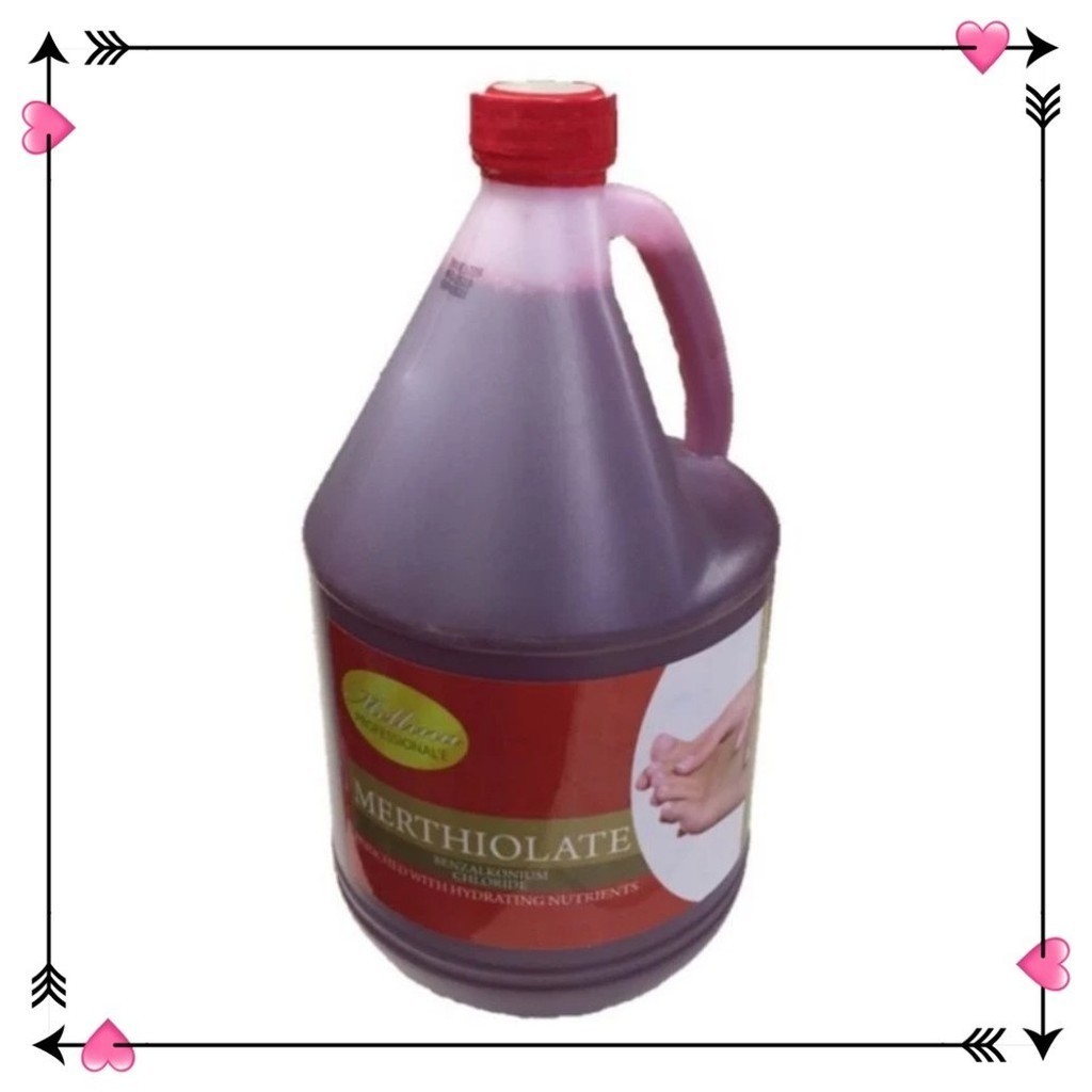 MELLINA 1gallon MERTHIOLATE (BENZALKONIM CHLORIDE) | Shopee Philippines