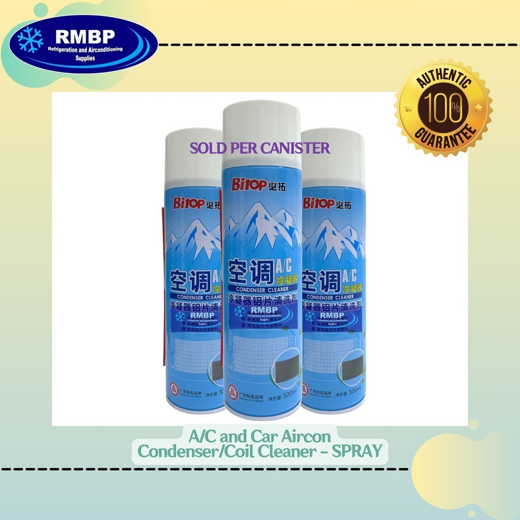 A/C and Car Aircon Condenser/Coil Cleaner - SPRAY (foamer effect ...