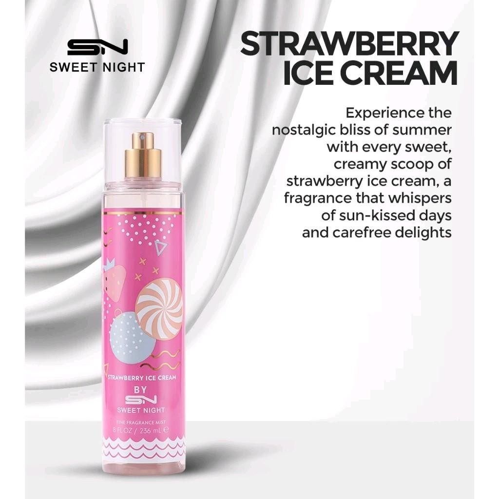BUY 1 TAKE 1 STRAWBERRY ICE CREAM Perfume Sugar Fragrance Body Mist ...
