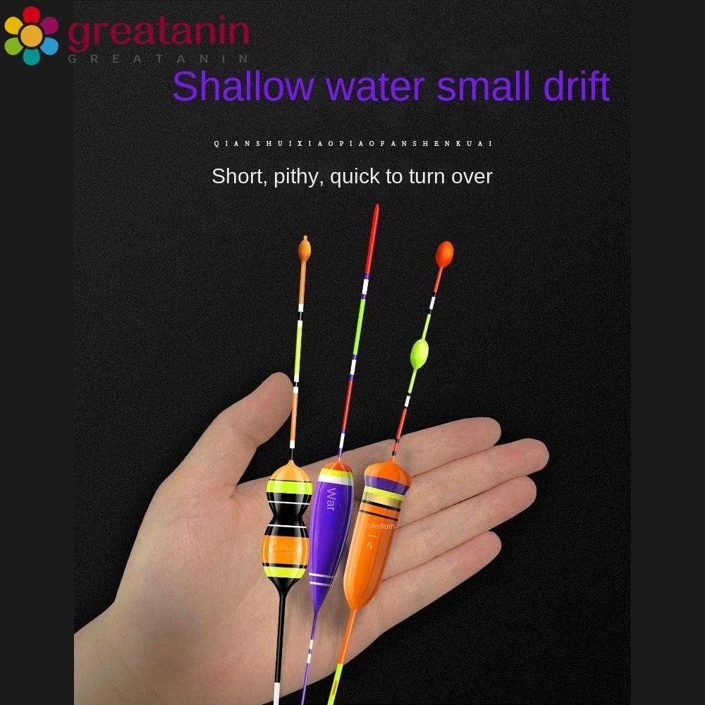 GREATANIN Fishing Floats, Sea Fishing Superfine Freshwater Floaters ...