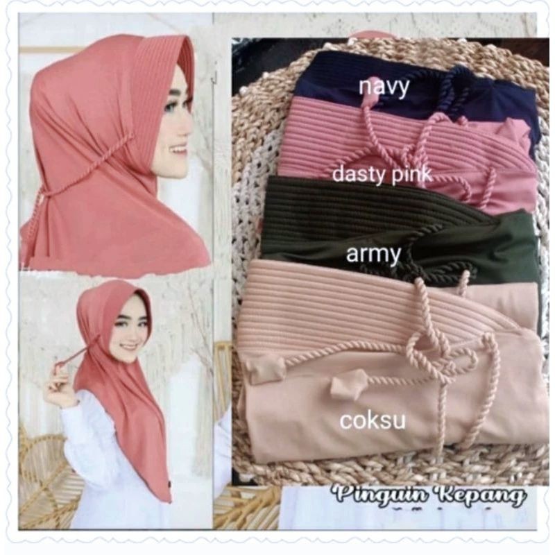 Special Threaded Rope hijab/Instant hijab/hijab hijab/ Braid Rope hijab ...