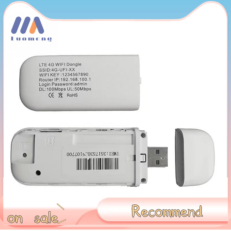 LuoMeng High Quality B1/3/5 Wireless 4G Internet Card To LTE Terminal USB Dongle Portable WIFI ...