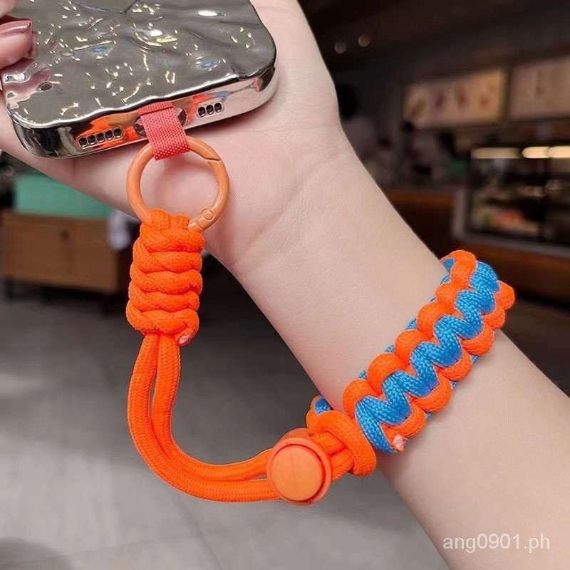 COD Mobile Phone Lanyard Adjustable Short Rope Short Wrist Hand-Woven ...