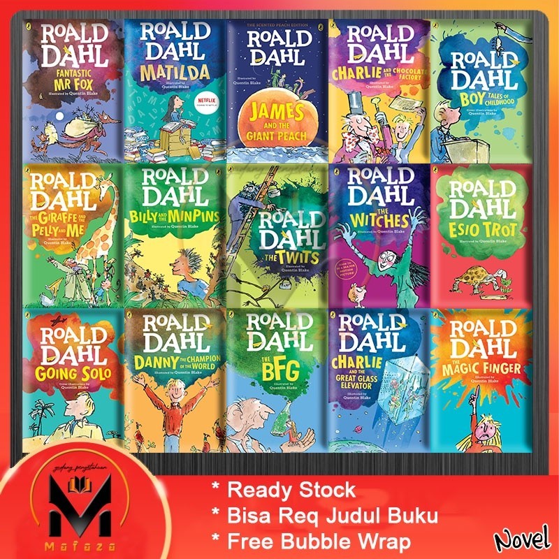 The Roald Dahl Collection - 16 volume boxed set (English) | Shopee ... The Roald Dahl Collection - 16 volume boxed set (English) | Shopee ...