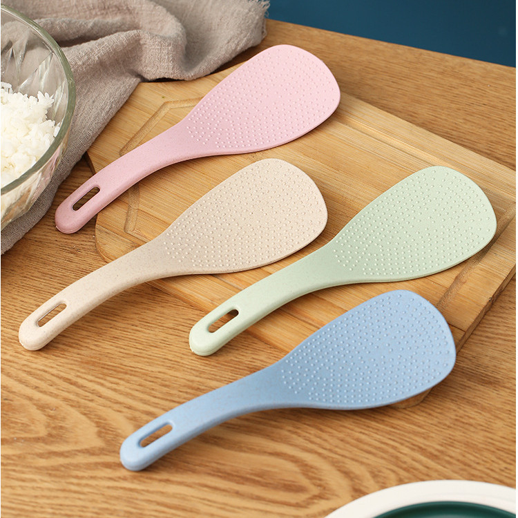 Wheat Straw Non-Stick Rice Spoon Rice Rice Spoon Creative Rice Cooker ...