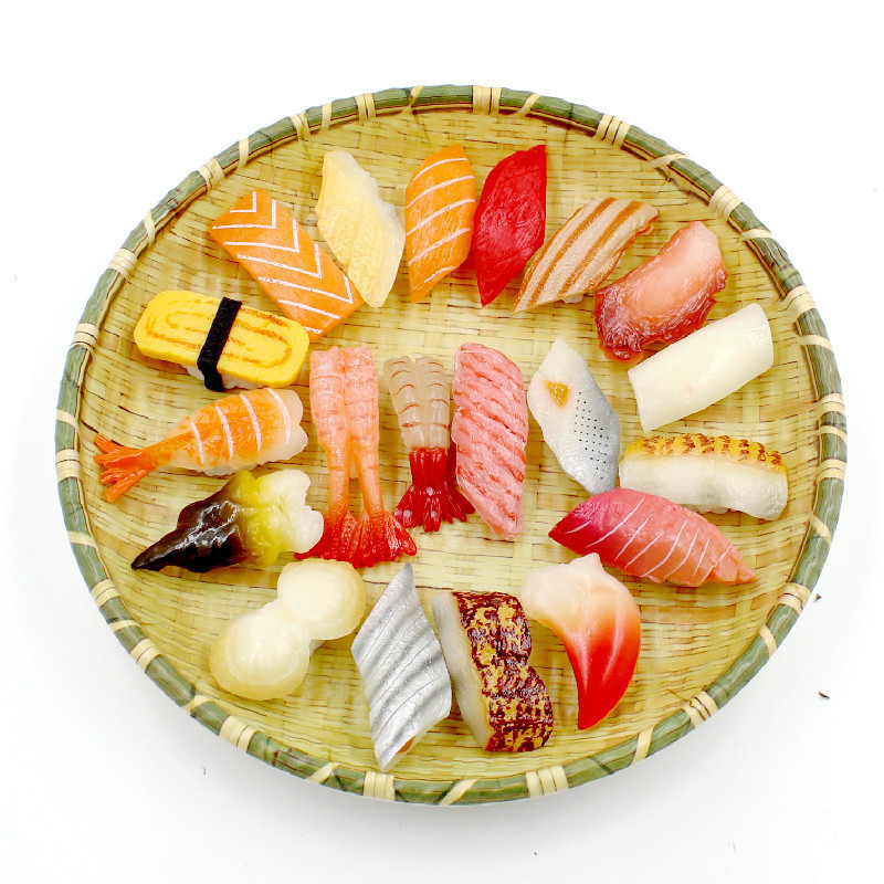 Artificial Sushi Sample Fake Food Simulation Realistic Lifelike Nigiri ...