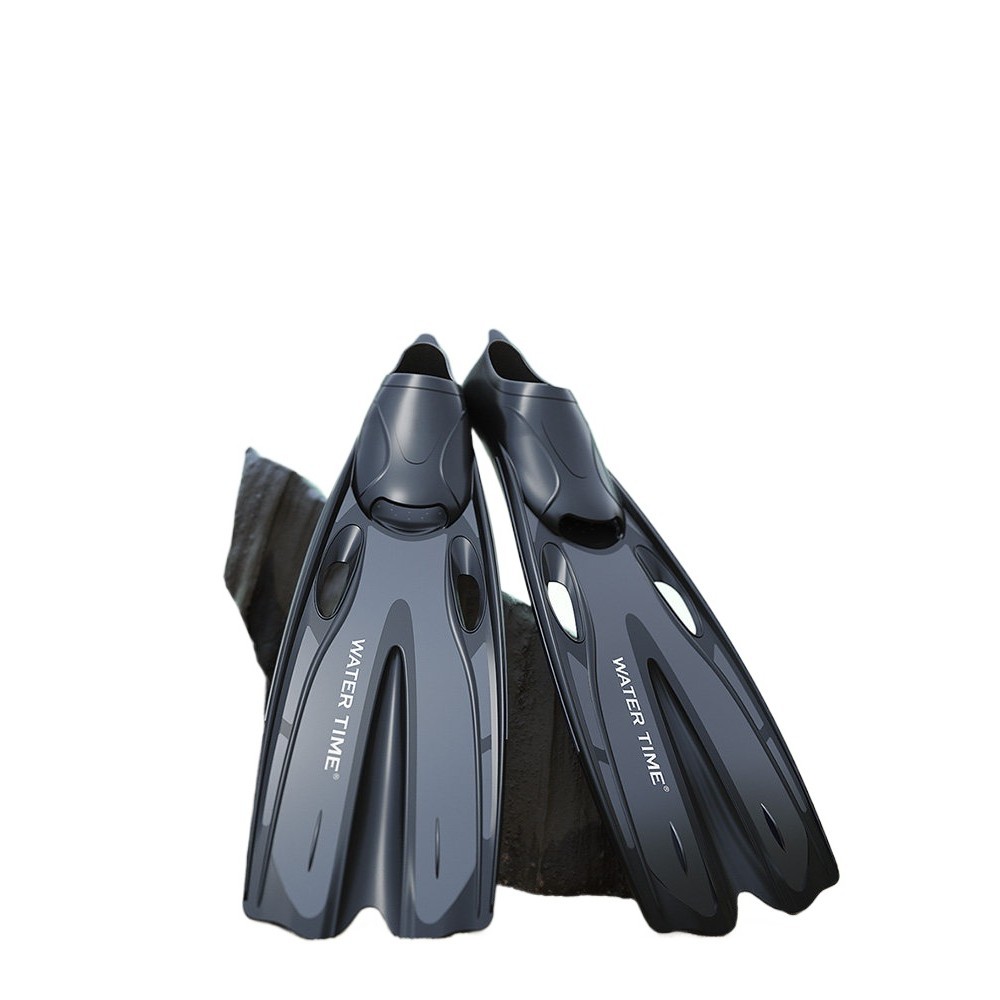 WaterTime Diving Long Flipper Men's and Women's Snorkeling Flippers ...
